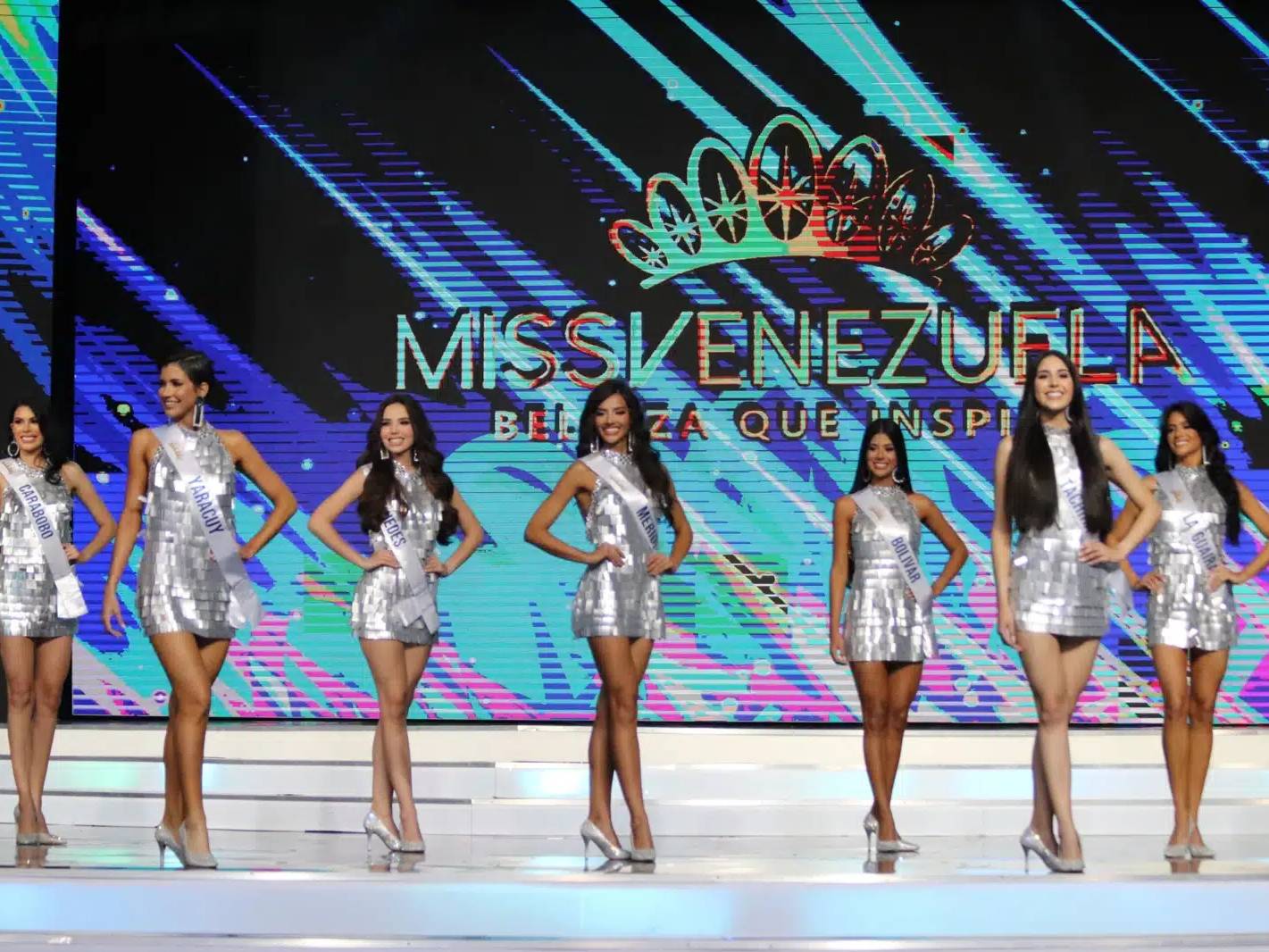Todo listo para el primer desfile oficial del Miss Venezuela 2024 - El Clarin